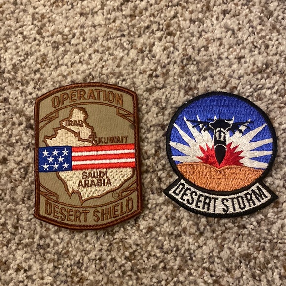 Other | Official Operation Desert Shield And Desert Storm Patches 1each Sold Together | Poshmark
